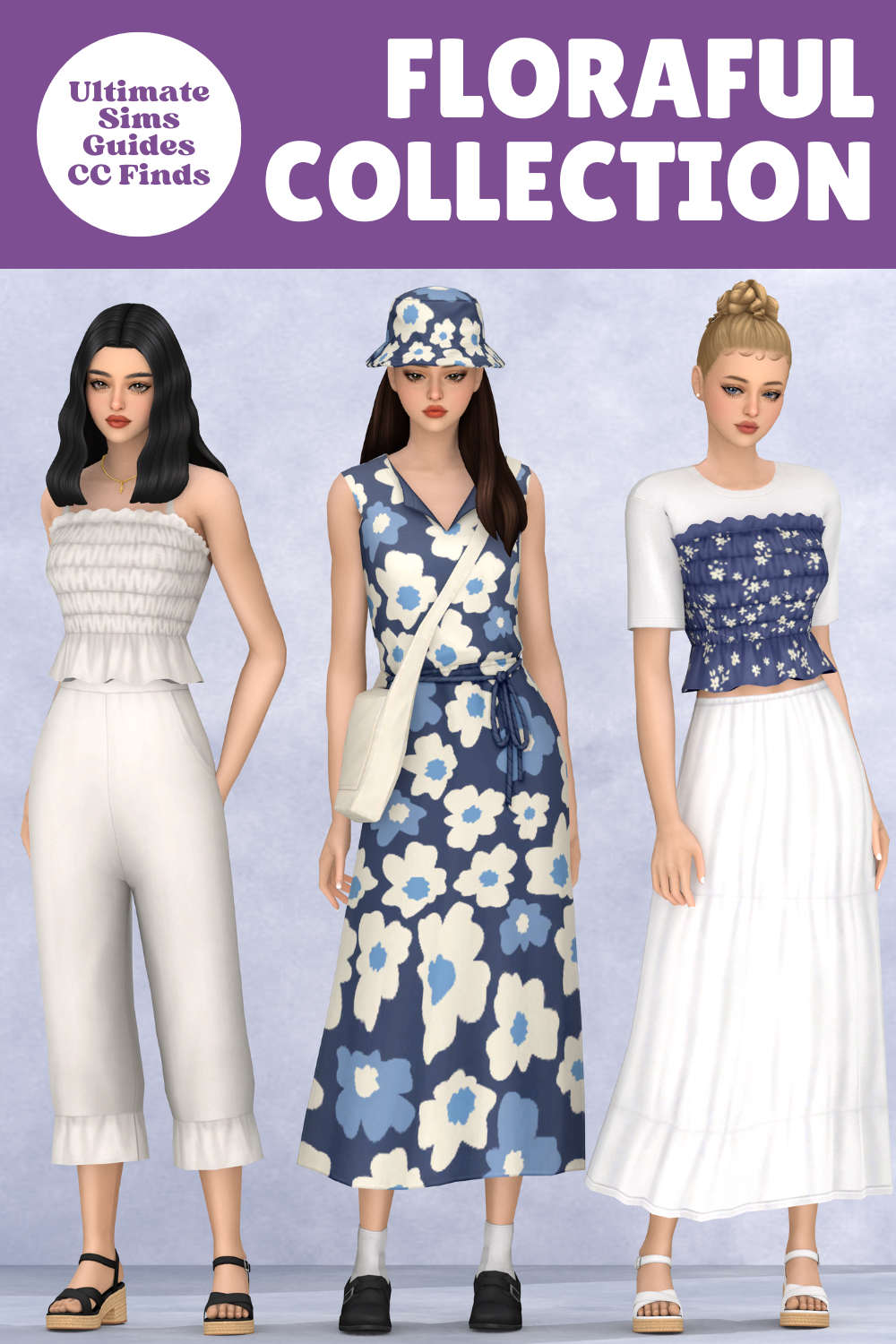 25+ Pieces of Gorgeous Sims 4 Floral CC - Ultimate Sims Guides