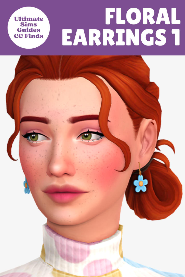 25+ Pieces of Gorgeous Sims 4 Floral CC - Ultimate Sims Guides