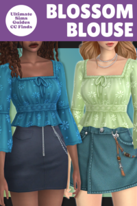 25+ Pieces of Gorgeous Sims 4 Floral CC - Ultimate Sims Guides