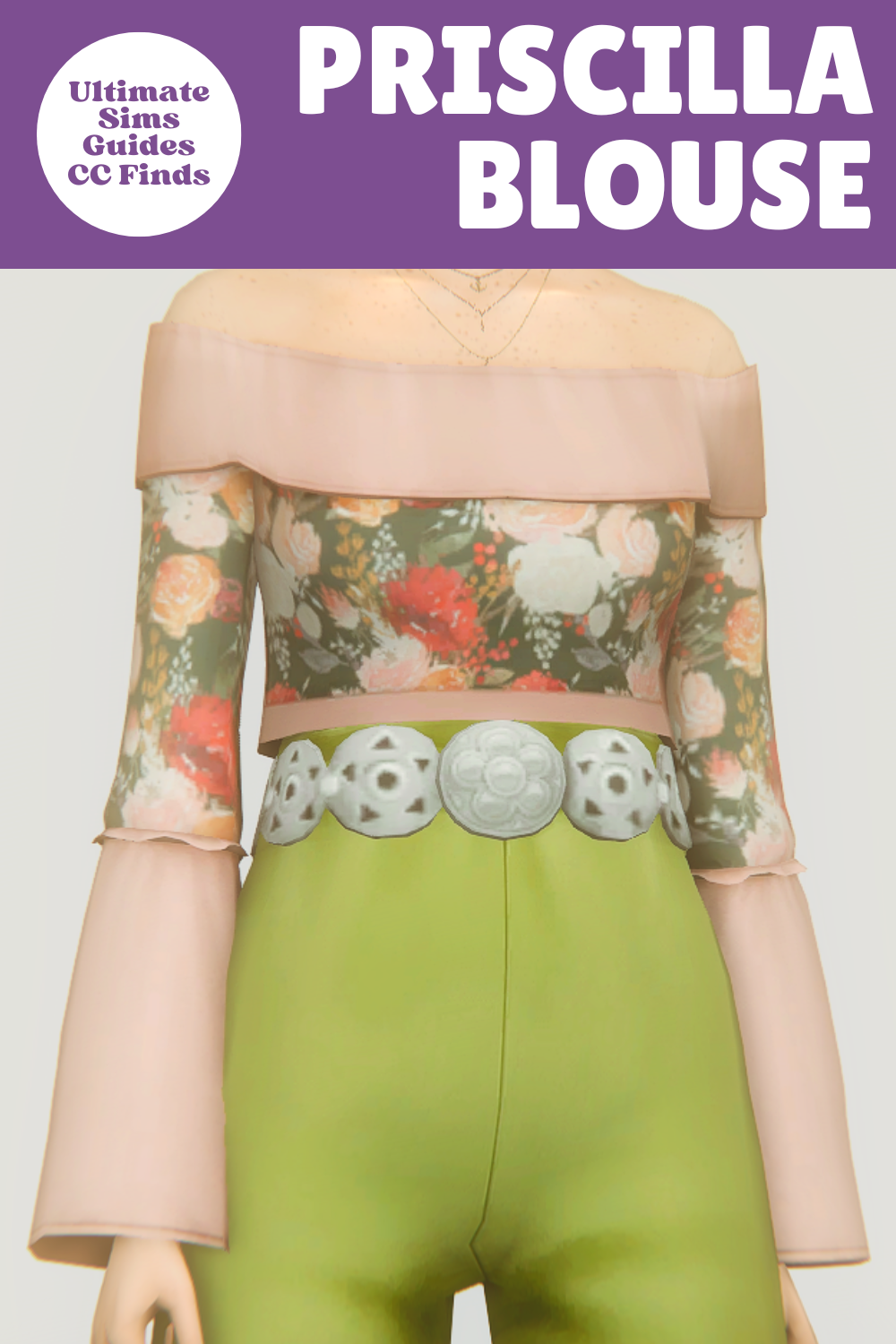 25+ Pieces of Gorgeous Sims 4 Floral CC - Ultimate Sims Guides