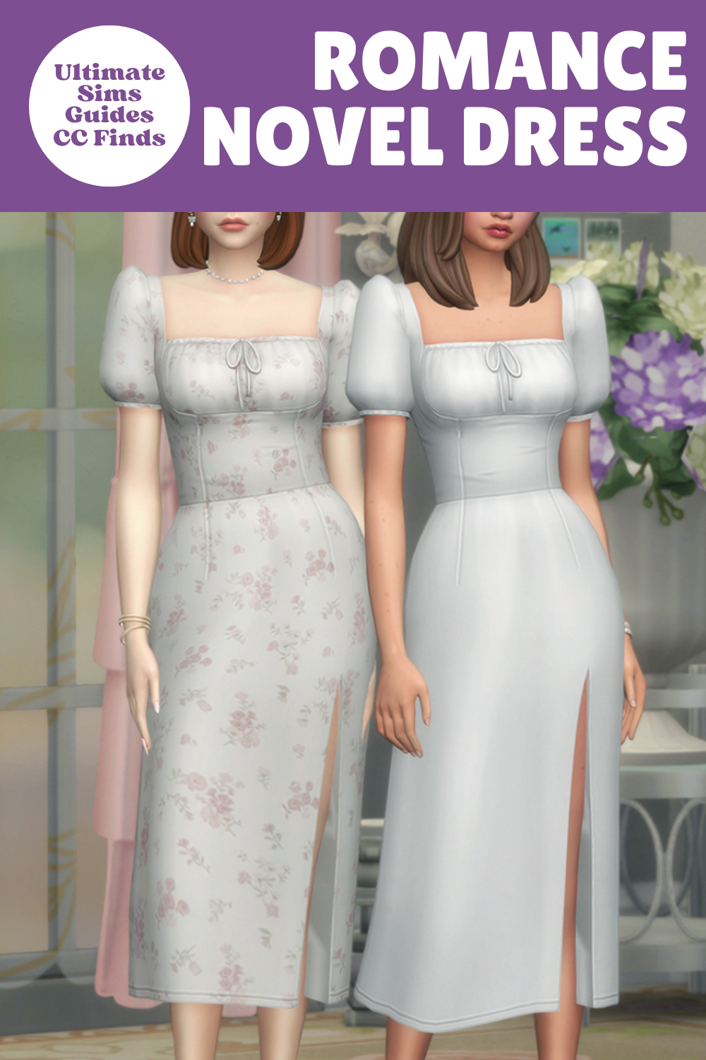 25+ Pieces of Gorgeous Sims 4 Floral CC - Ultimate Sims Guides