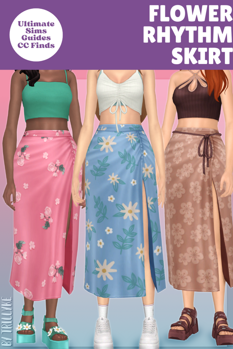 25+ Pieces of Gorgeous Sims 4 Floral CC - Ultimate Sims Guides