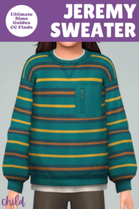 You Need These Sims 4 Kids CC Clothing Pieces by AdrienPastel ...