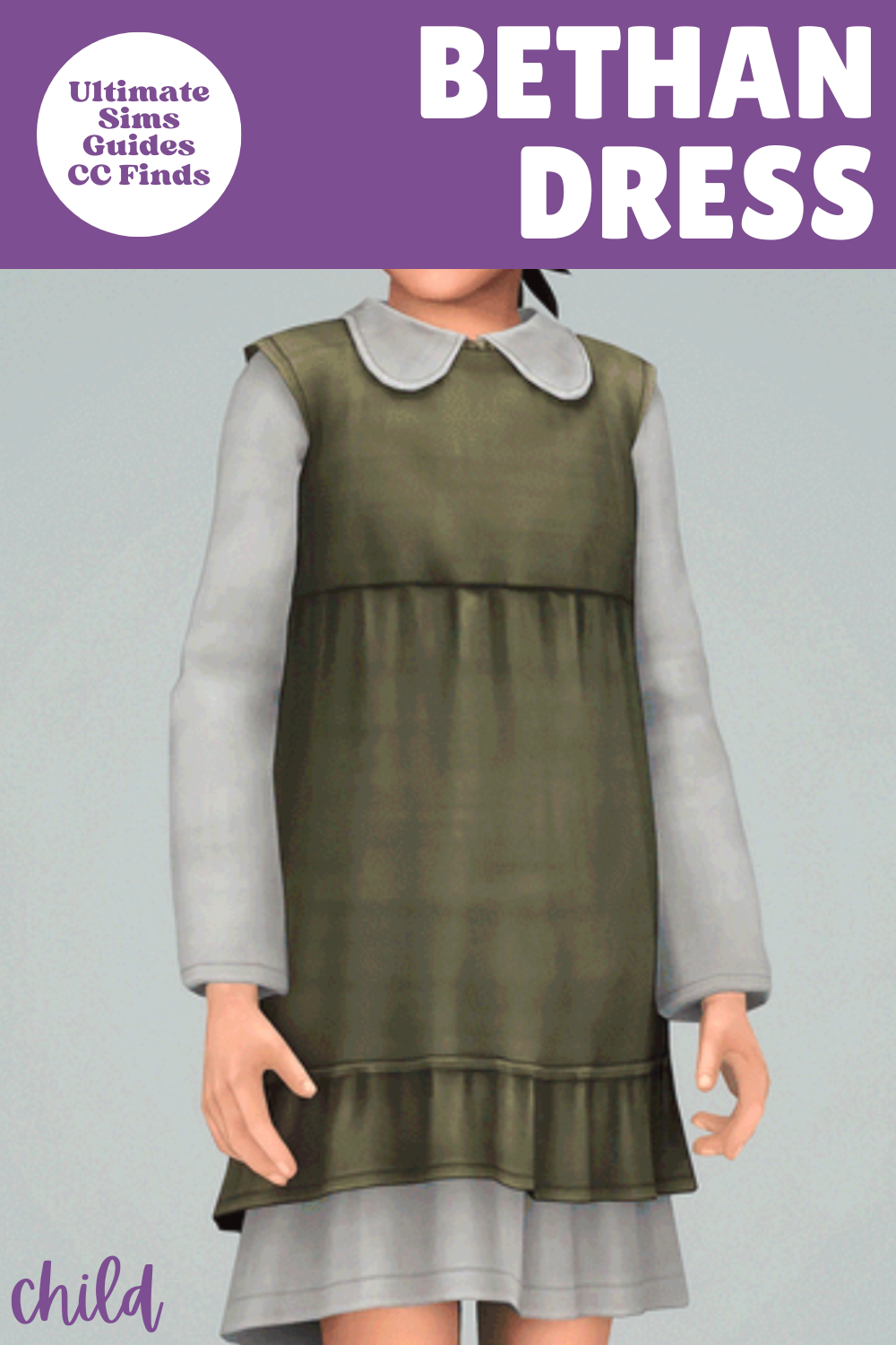 You Need These Sims 4 Kids CC Clothing Pieces by AdrienPastel ...