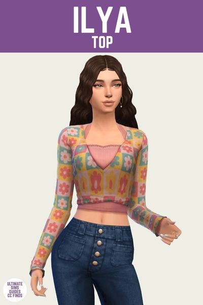 25+ More Sims 4 CC Tops You Need To Download - Ultimate Sims Guides