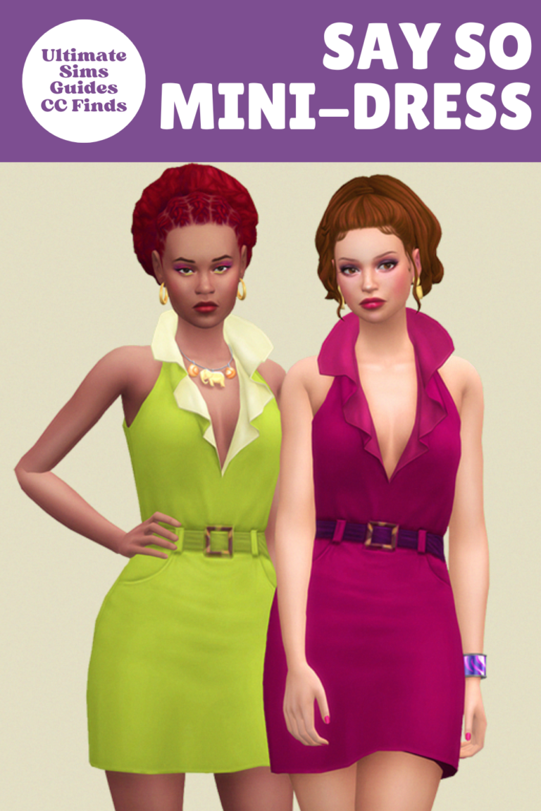The Best Sims 4 Retro CC That I'm Obsessed With - Ultimate Sims Guides