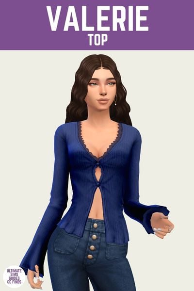 25+ More Sims 4 CC Tops You Need To Download - Ultimate Sims Guides