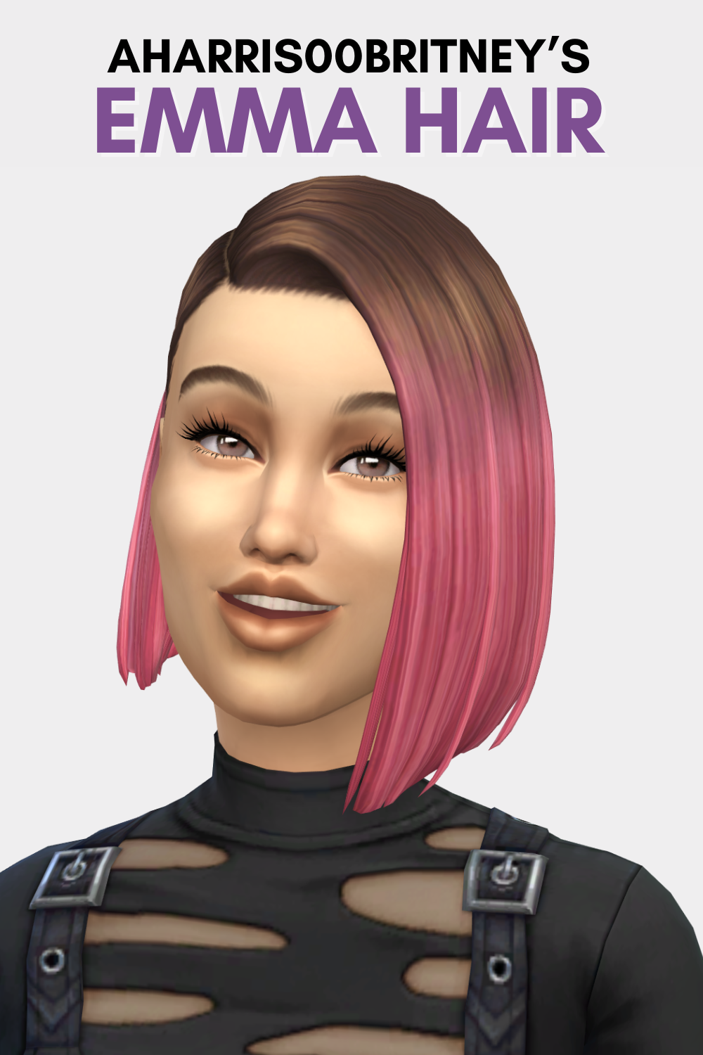 25+ Adorable Sims 4 CC Hairs by AHarris00Britney You Need To See ...