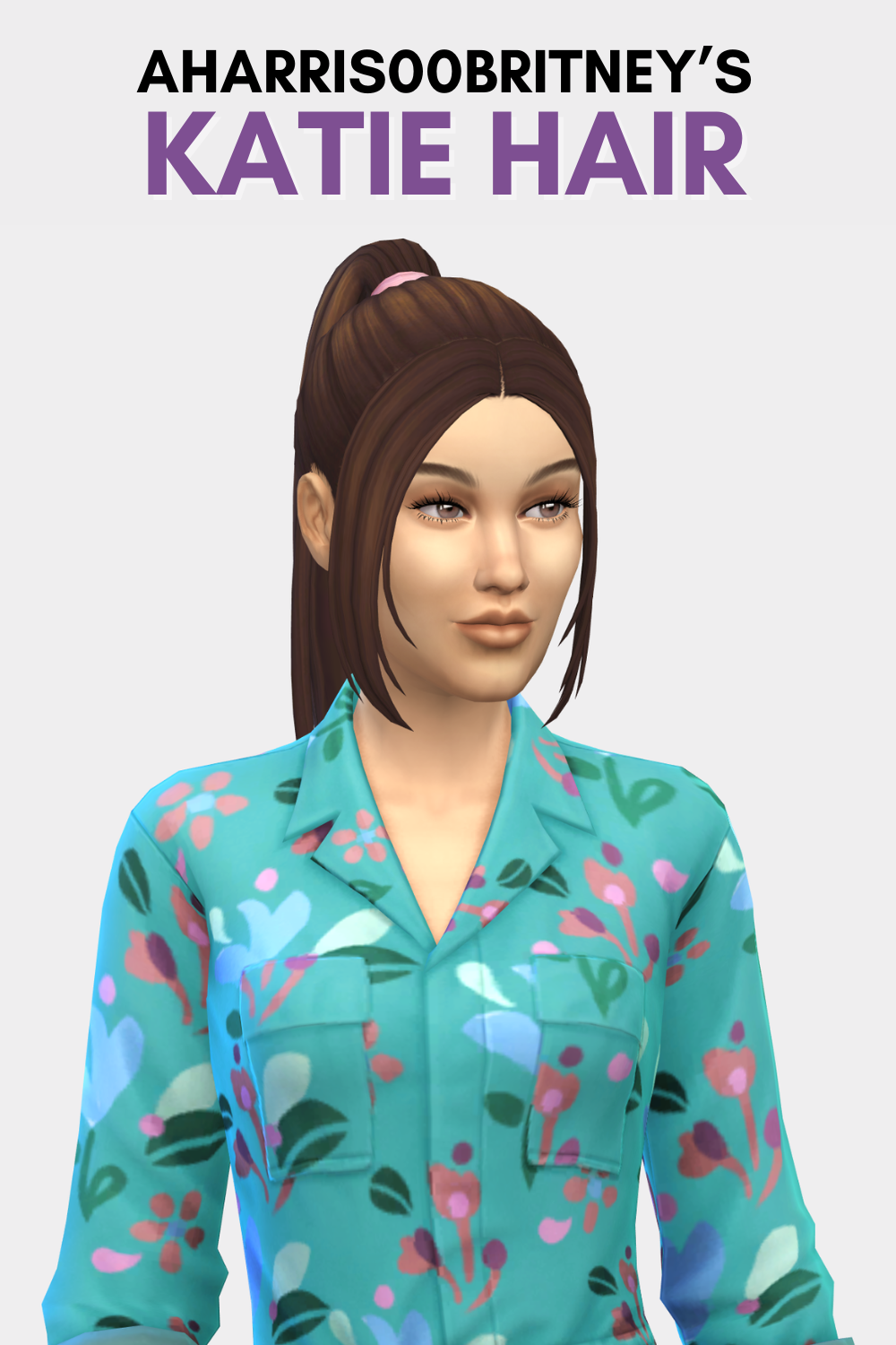 25+ Adorable Sims 4 CC Hairs by AHarris00Britney You Need To See ...