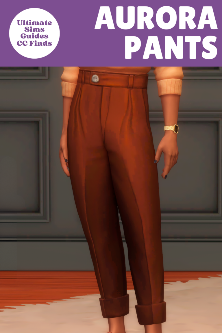 25+ More Sims 4 CC Pants You Should Download - Ultimate Sims Guides