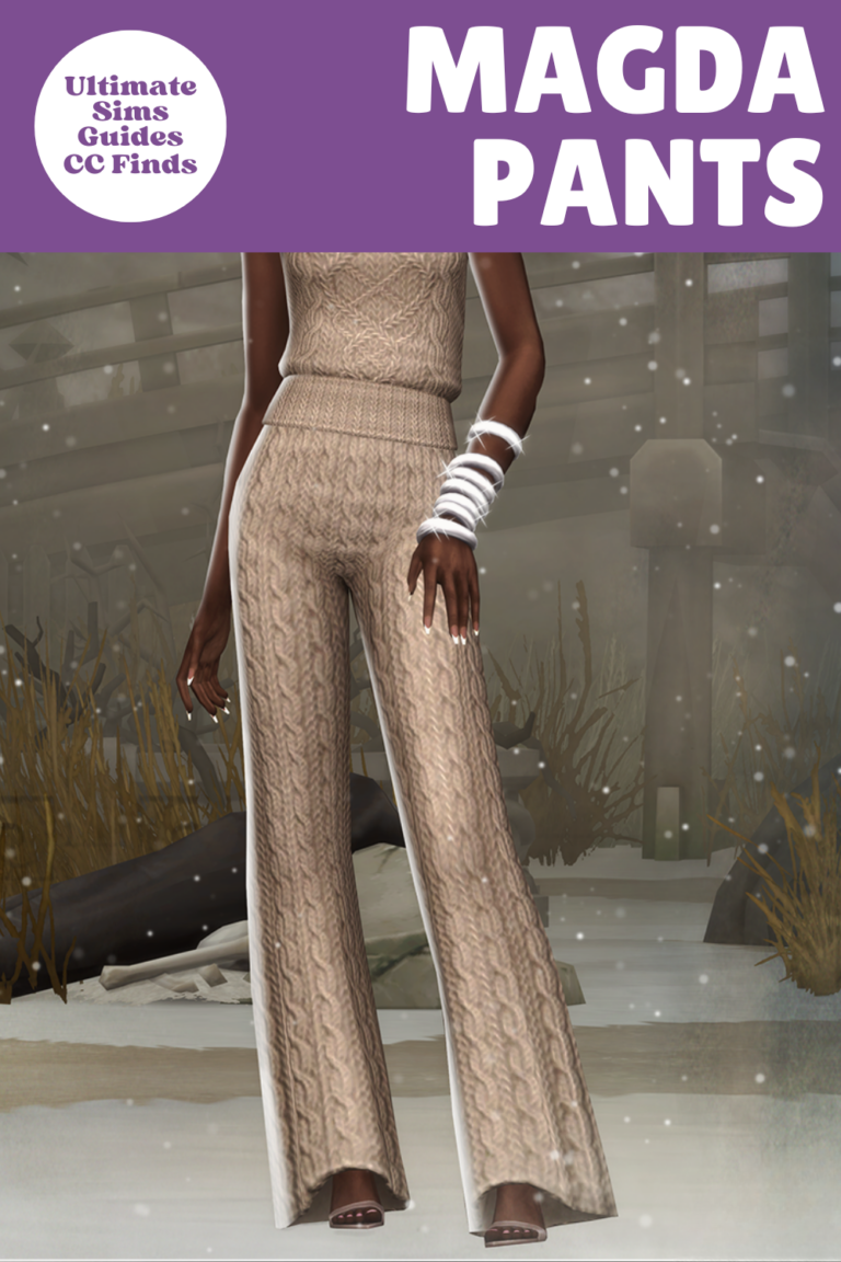 25+ More Sims 4 CC Pants You Should Download - Ultimate Sims Guides