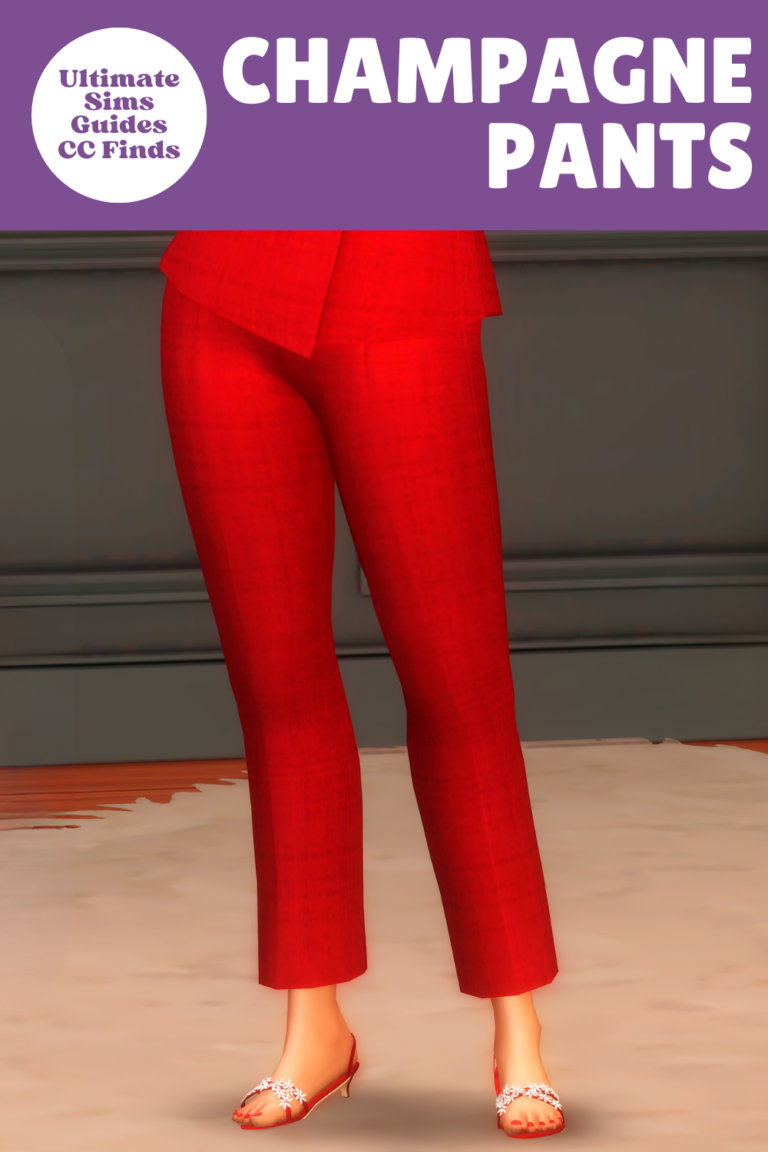 25+ More Sims 4 CC Pants You Should Download - Ultimate Sims Guides