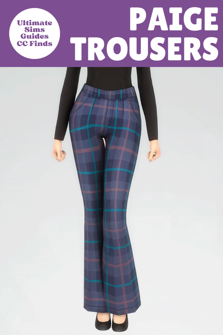 25+ More Sims 4 CC Pants You Should Download - Ultimate Sims Guides