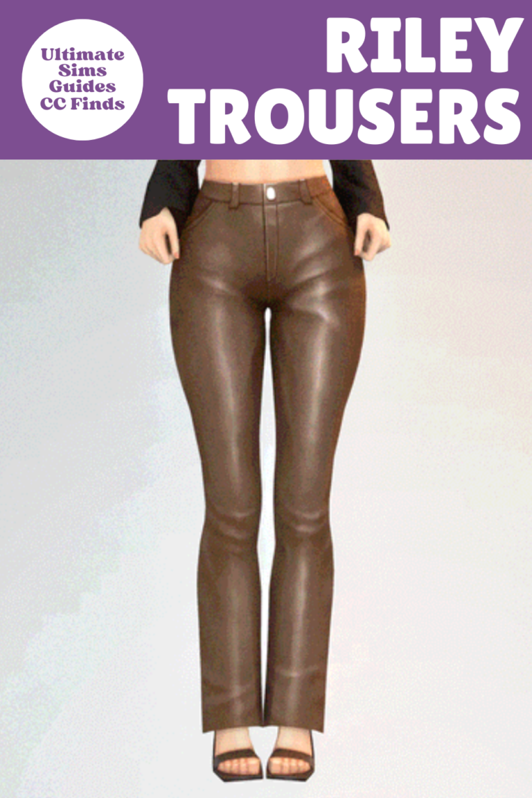 25+ More Sims 4 CC Pants You Should Download - Ultimate Sims Guides