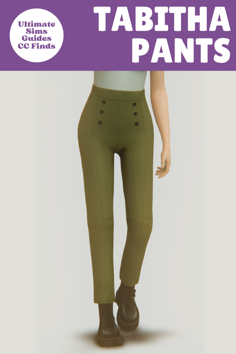 25+ More Sims 4 CC Pants You Should Download - Ultimate Sims Guides