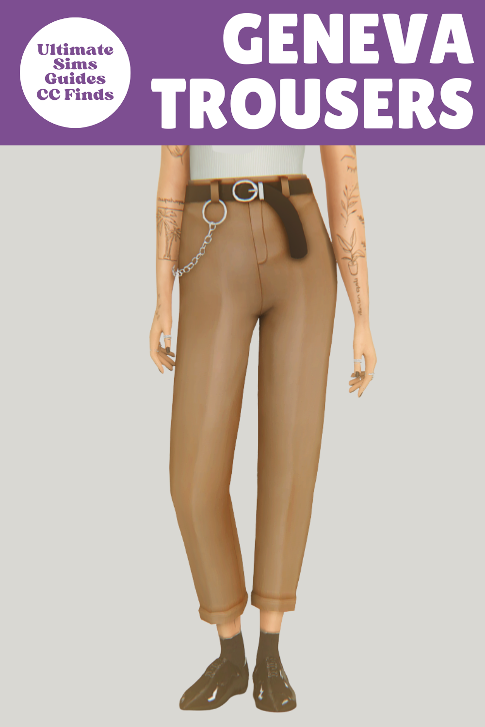 25+ More Sims 4 CC Pants You Should Download - Ultimate Sims Guides