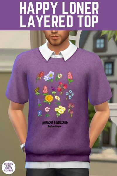 20+ Sims 4 Male CC Tops You Should Download - Ultimate Sims Guides