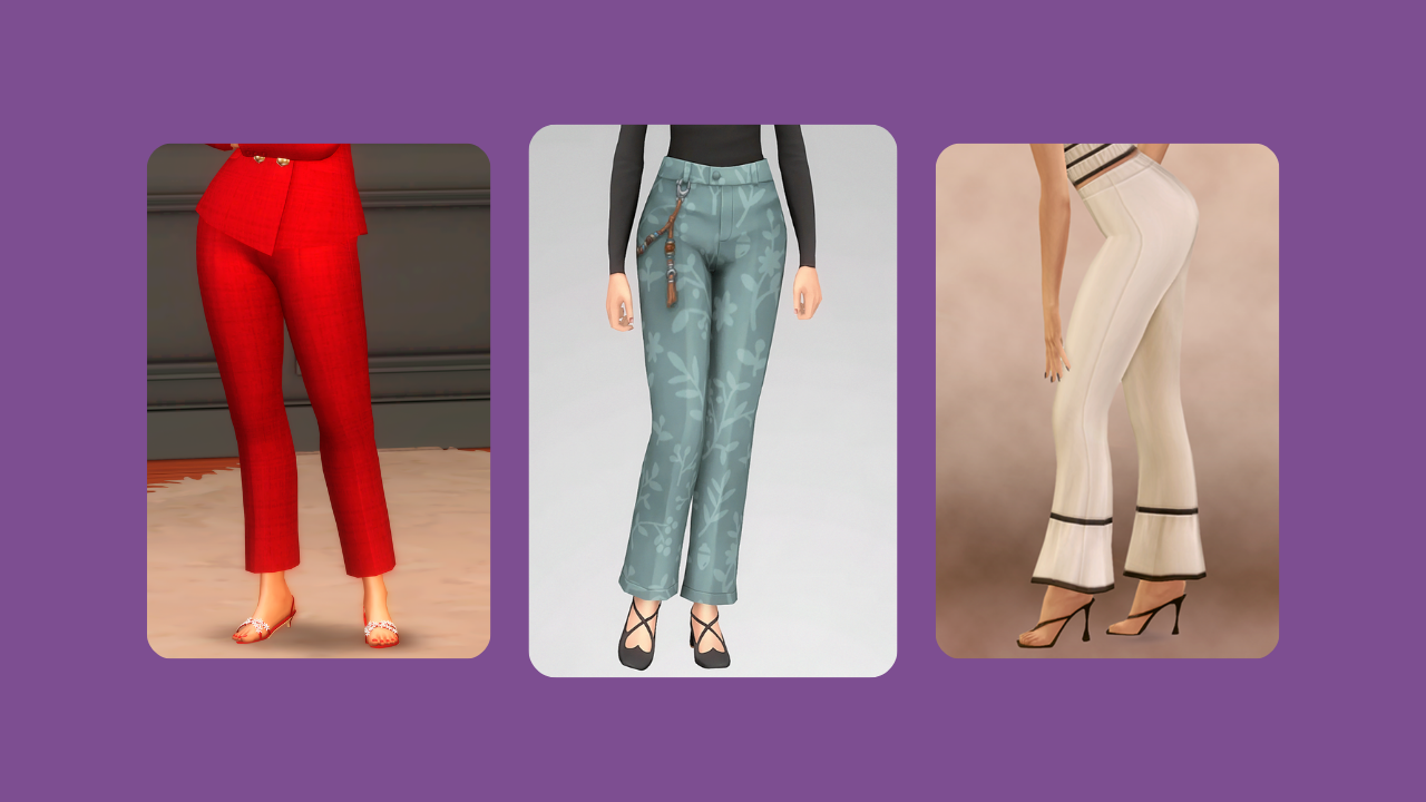 25+ More Sims 4 CC Pants You Should Download - Ultimate Sims Guides
