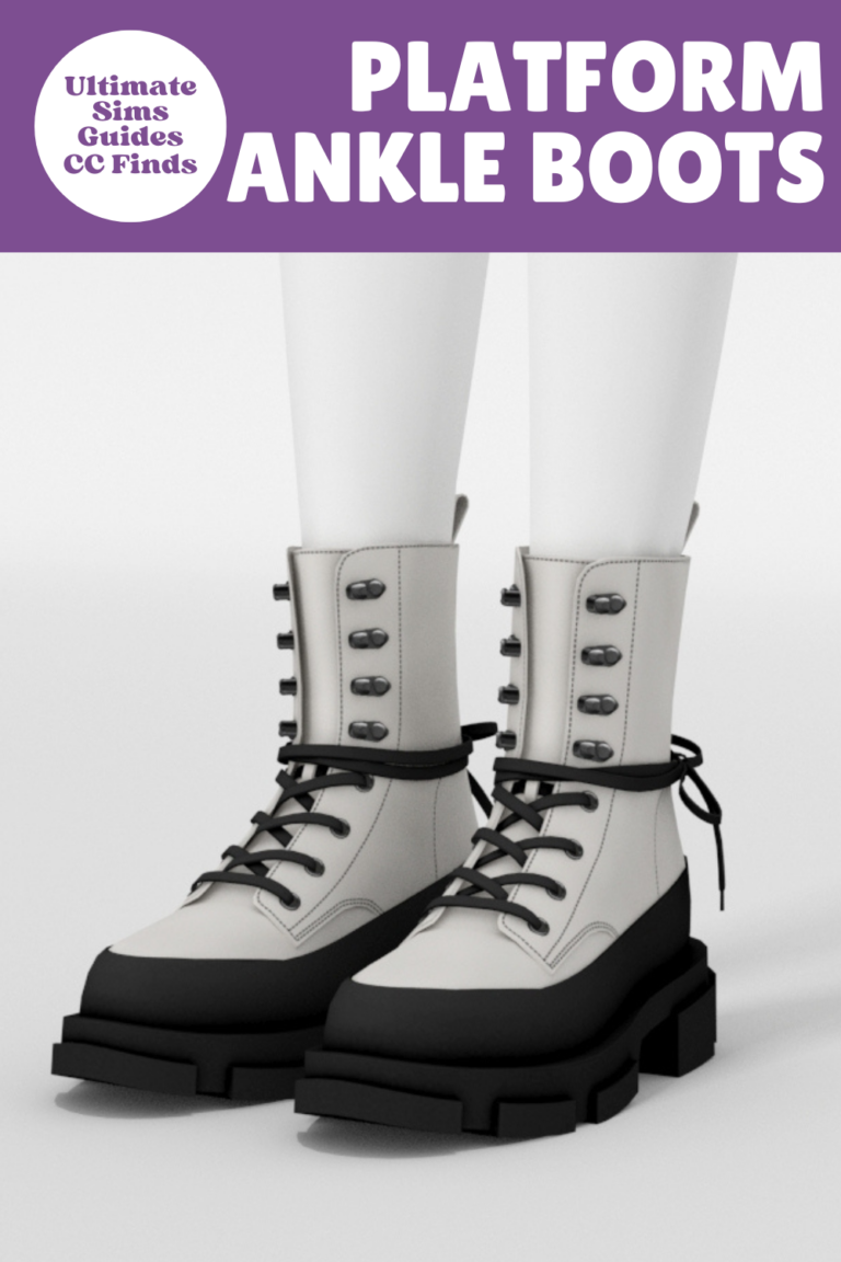 25+ Gorgeous Sims 4 CC Shoes You Should Download - Ultimate Sims Guides