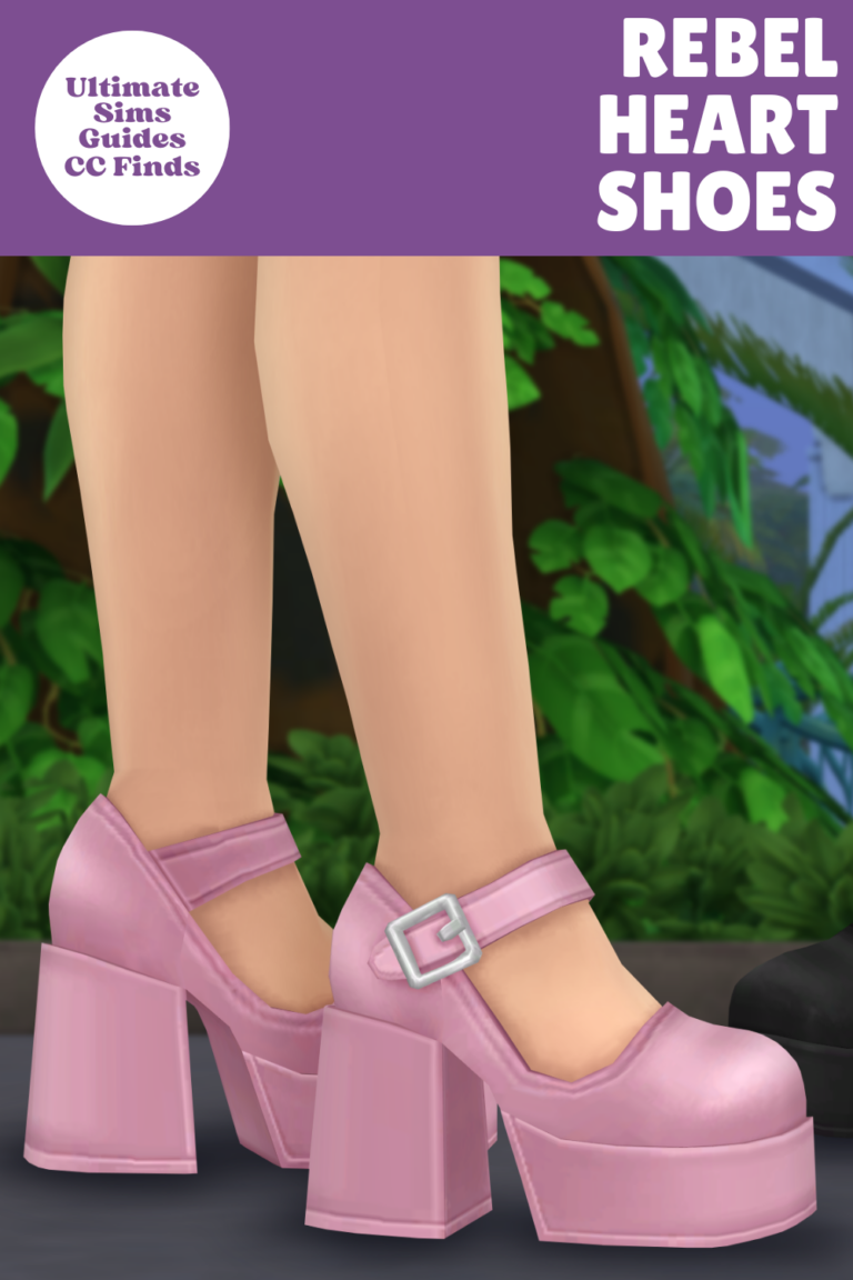 25+ Gorgeous Sims 4 CC Shoes You Should Download - Ultimate Sims Guides