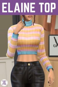 These Sims 4 CC Tops by AHarris00Britney & Ayoshi (AxA) Are So Good ...